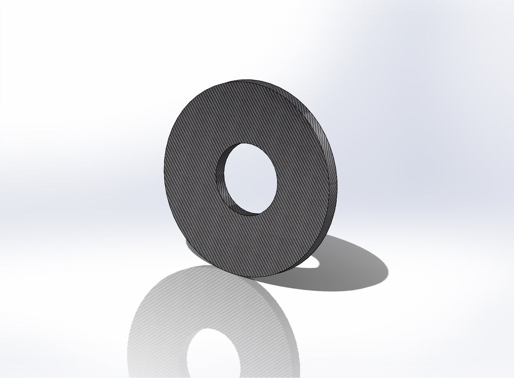 100% CARBON FIBER Toggle Switch Washer Ring for Gibson - Les Paul, SG ...