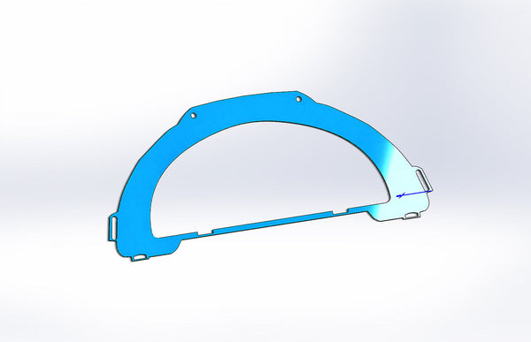 ABS S2K AP1 AP2 Cluster Swap Conversion Bezel fits Acura for RSX ...